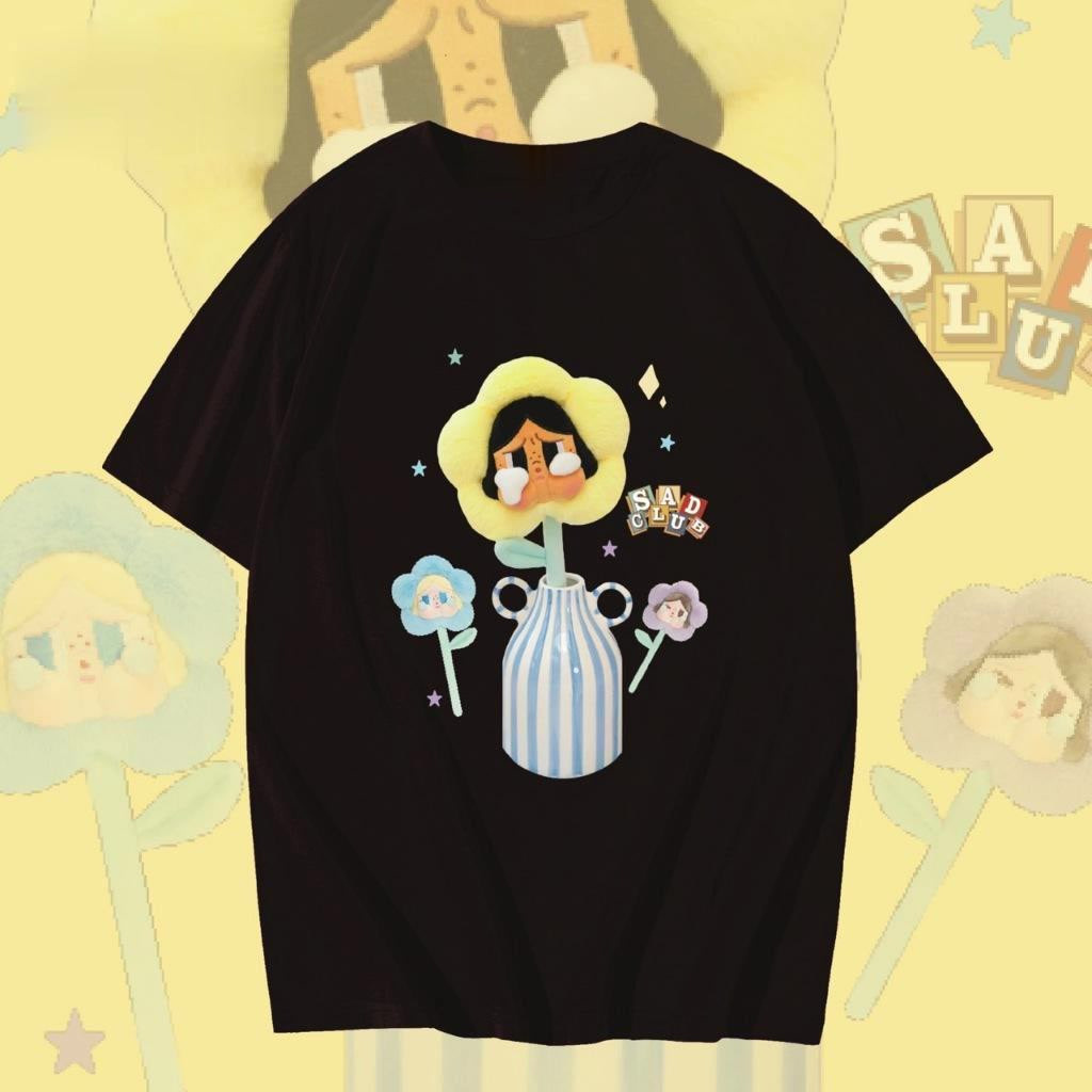 🔥พร้อมส่ง&COD🔥RINA STUDIO เสื้อยืดโอเวอร์ไซส์ เสื้อยืดเกาหลี ผ้าคอตตอน100% เสื้อยืด ครายเบบี้ ...