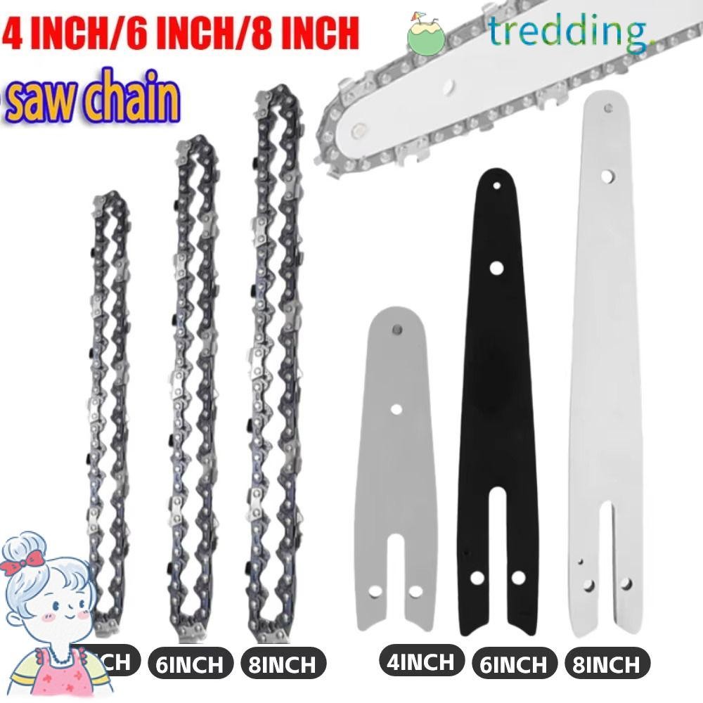 TREDDING491 1ชุดโซ่เลื่อย,Logging Pruning Garden Tool Chain Guide Plate ...