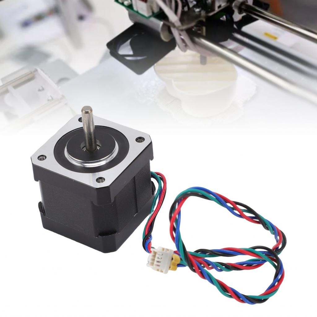 Stepper Motor 4 Pin Connector 3D Printer 1.68a สำหรับแกน x | Shopee ...