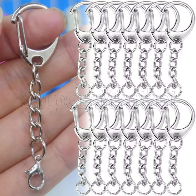 40/10pcs Lobster Clasp Key แหวน - C รูปร่าง Claspsps Connector Hook ...