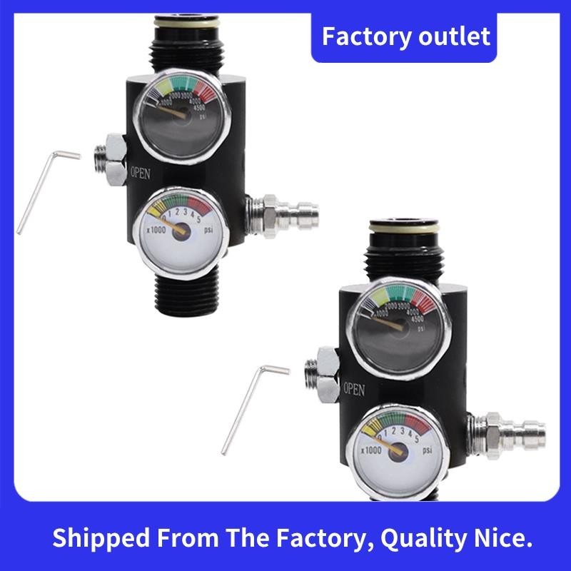 Dual Gauge Pressure Regulator Valvula Reguladora Pneumatic Air Valve ...