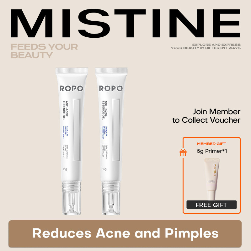 Mistine X ROPO Acne Pimple Ready Stock Treatment Gel Blemish Skin Salicylic Acid Removal ถอดปิด ...