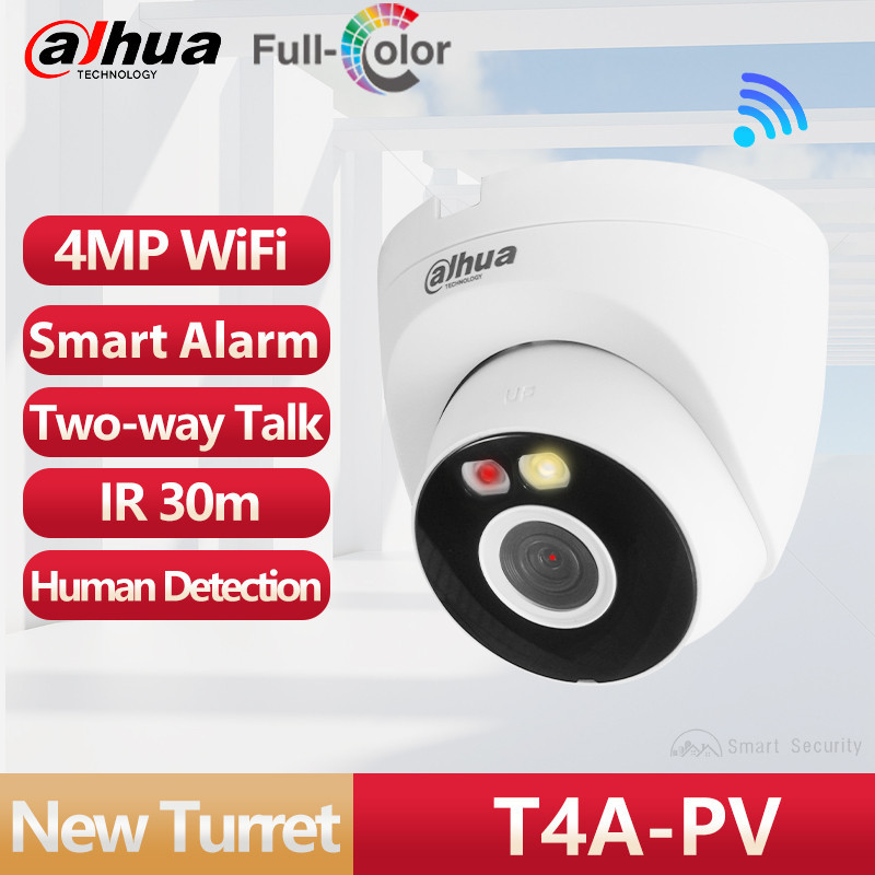 Ready Stockdahua 4MP Full Color IP Camera Wifi Turret Cam Active ...