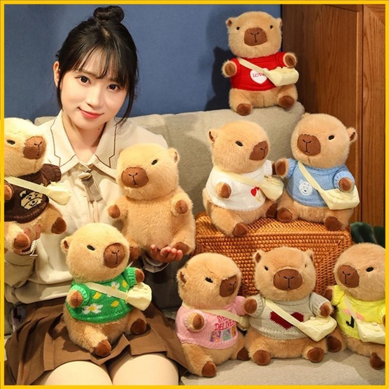 Runun น่ารักตุ๊กตาสัตว์คอสเพลย์ Capybara ตุ๊กตา Furry ตุ๊กตาตกแต่งห้อง ...