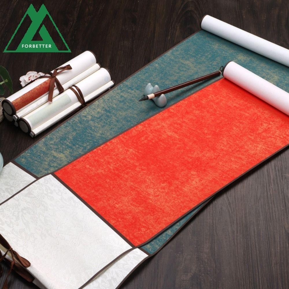 Forbetter Gilded กระดาษข้าว Scroll, ภาพวาดกระดาษ Self-made ของขวัญ Blank แขวน Batik Scroll, S/M ...