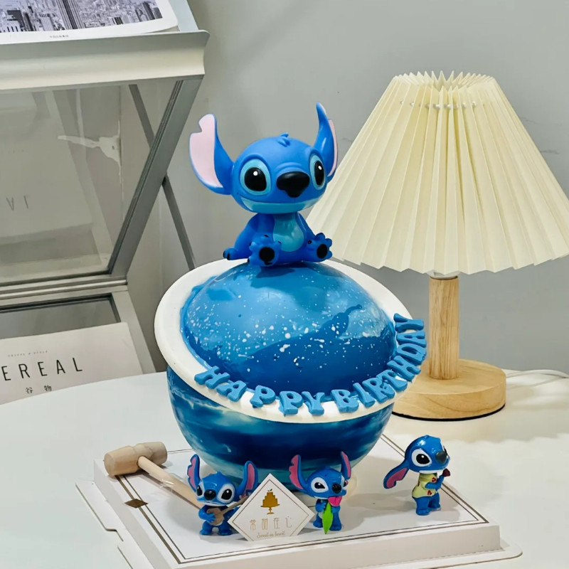 Interstellar Baby Stitch เค้กตกแต่งเครื่องประดับเด็กวันเกิดน่ารัก ...