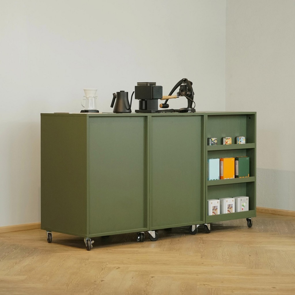 HARV x BREWBOY ชุดเคาเตอร์กาแฟ EUGENE Barista Counter Set W180xD60xH90 ...
