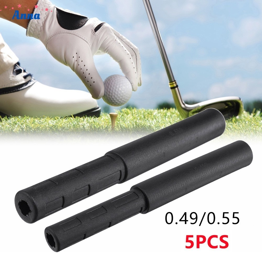 [Anna] 5 ชิ้นกอล์ฟคลับ Graphite Shaft Extensions Rods Irons Putter ...
