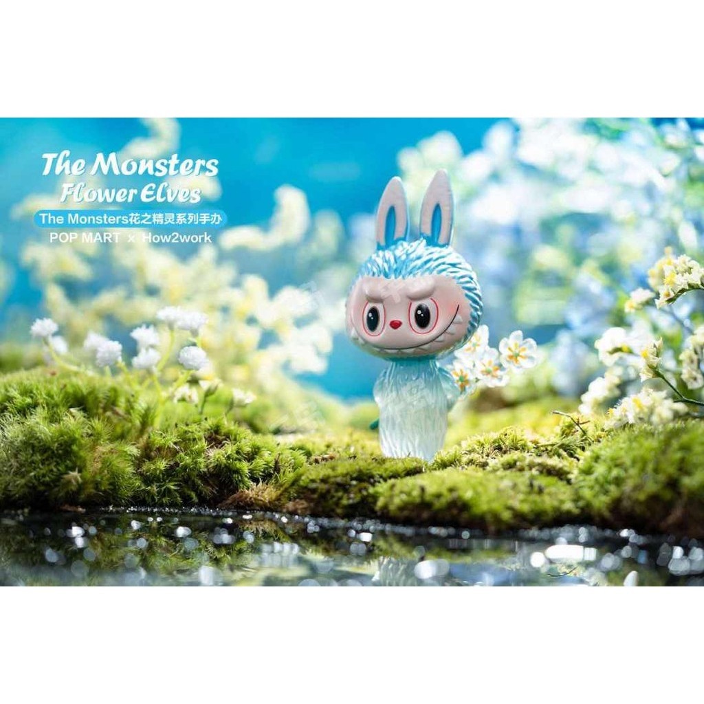 [ความลับ] Popmart Labubu Flower Elf Series Mystery Box Figure Office ...