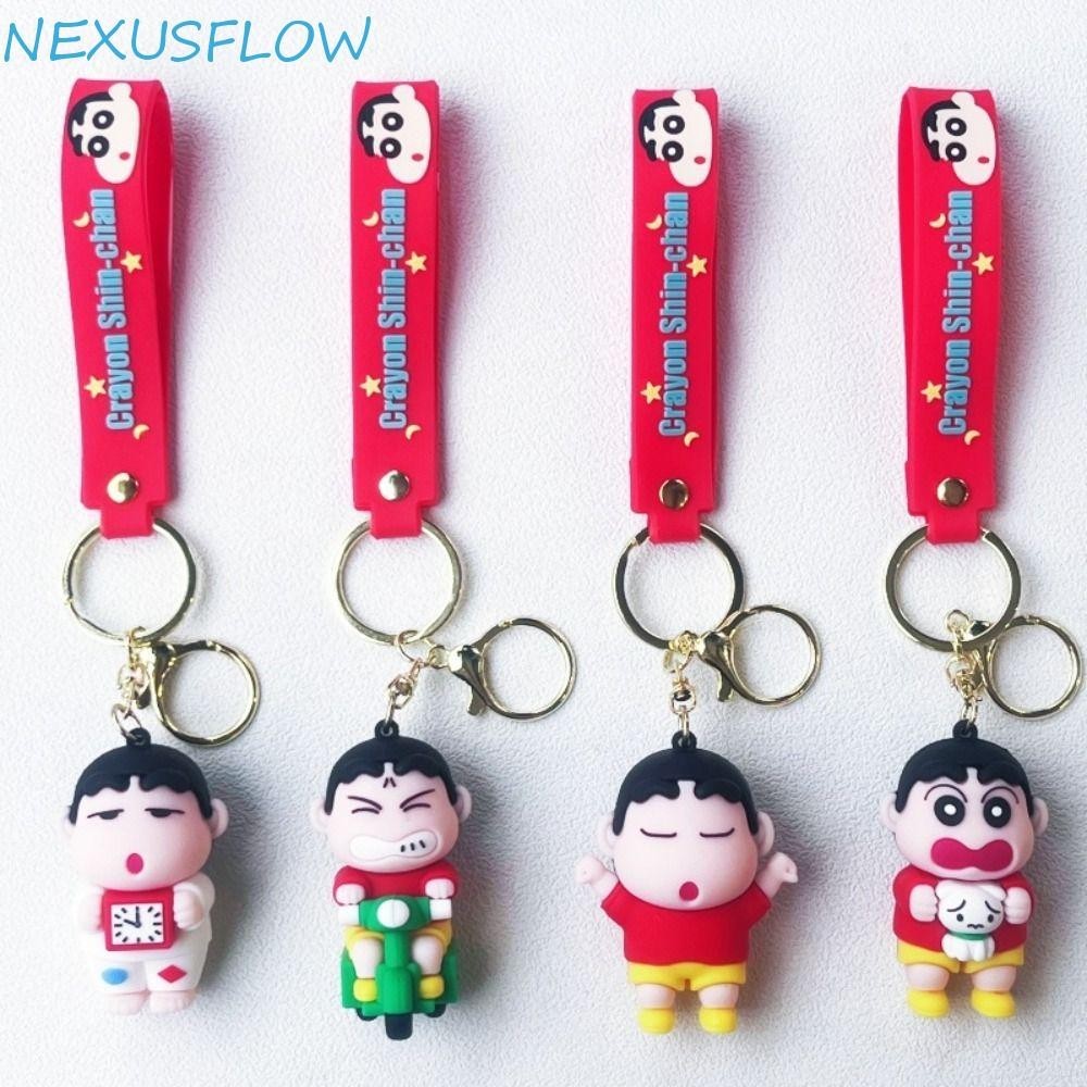 Nexusflow Crayon Shin Chan พวงกุญแจ, ซิลิโคนอะนิเมะญี่ปุ่น Xiaoxin พวงกุญแจ, Creative INS ยอด ...