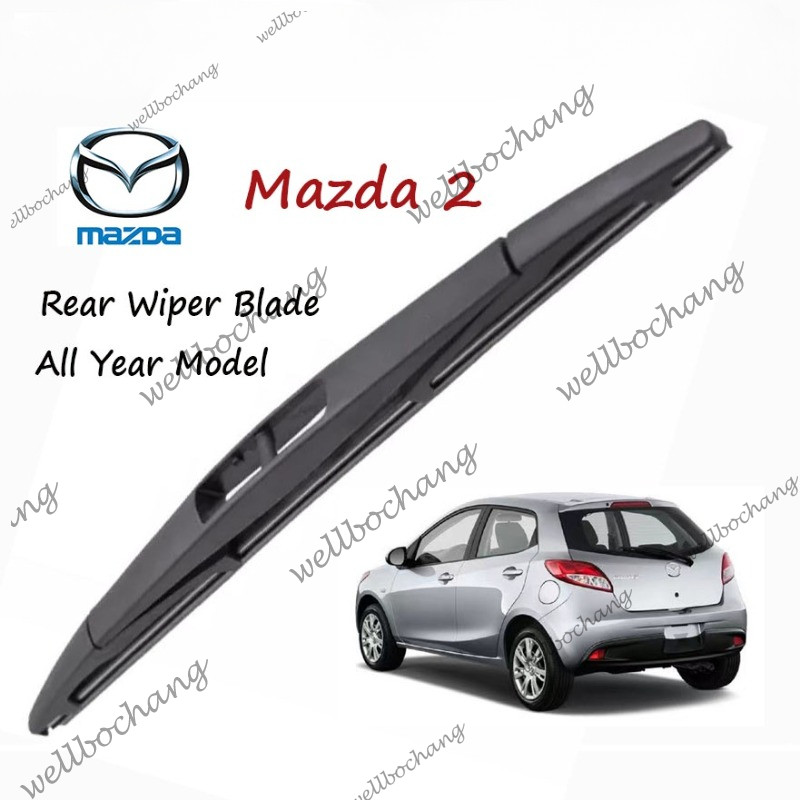 (Original)Mazda 2 Hatchback ใบปัดน้ําฝนด้านหลังสําหรับ 2015 ถึง 2022 ปี ...