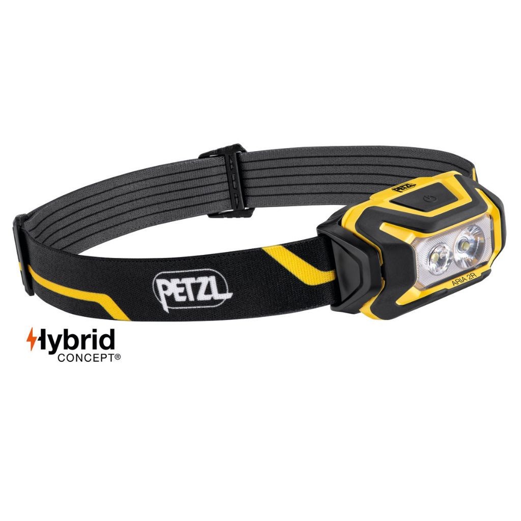 Petzl ไฟฉายคาดหัว รุ่น [ ARIA 2R 600LM ] Headlamp Outdoor เฮดแลมป์ ไฟ ...