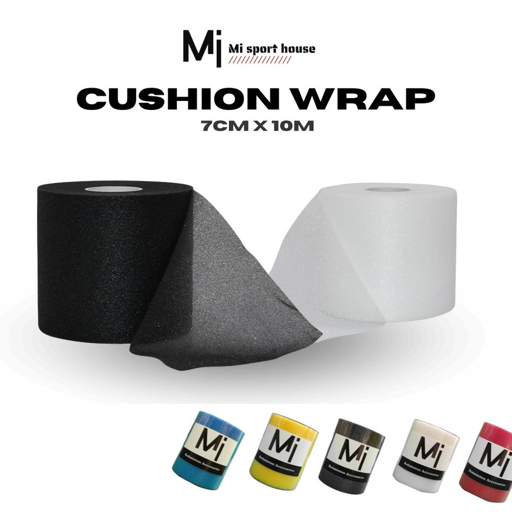 Cushion Wrap Multi-Color ปรับปรุง Grip Feeling- แบดมินตัน เทนนิส - กริป ...