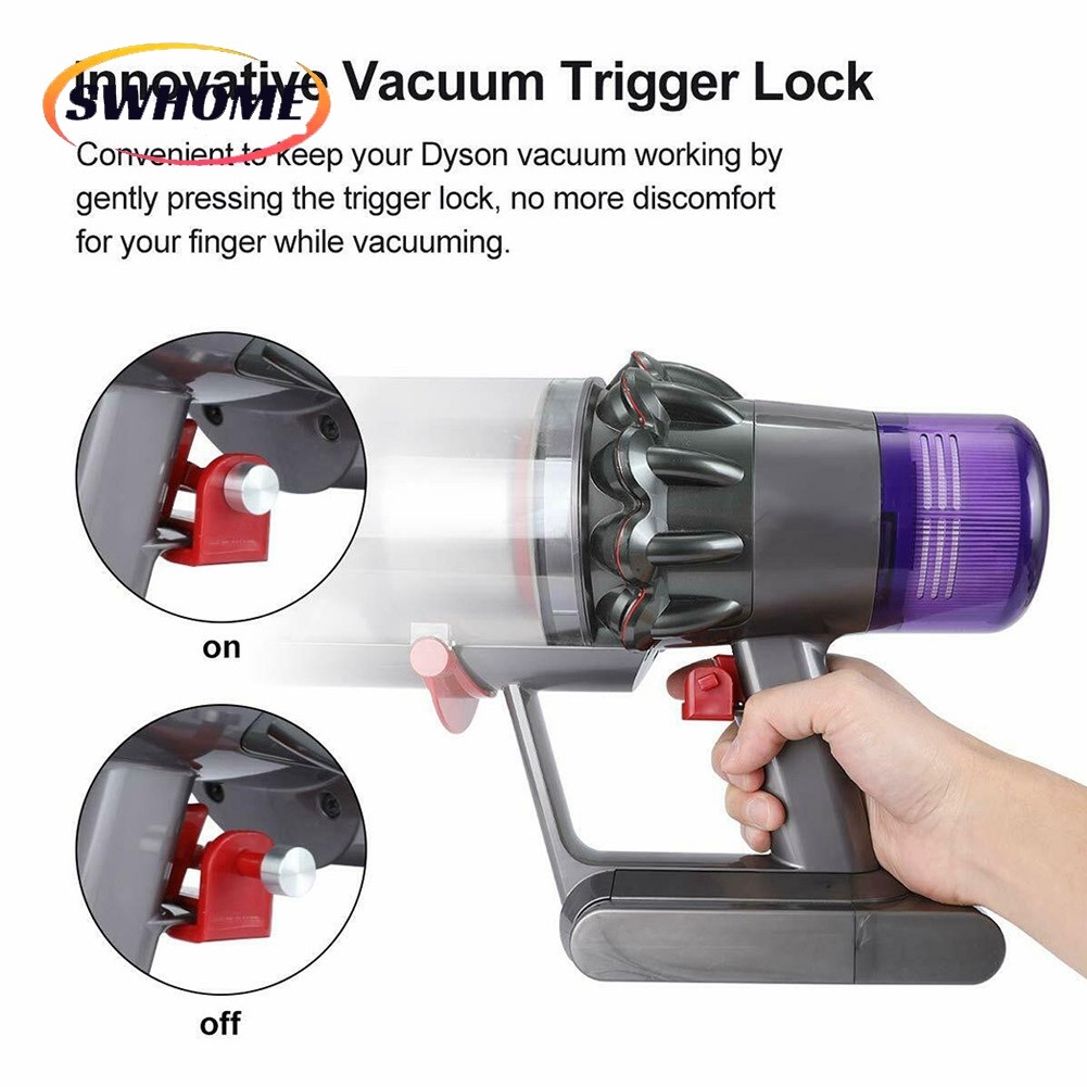 สวโฮม! Trigger Lock อุปกรณ์เสริมปุ่มเปิดปิดสําหรับ Dyson V6 V7 V8 V11 ...