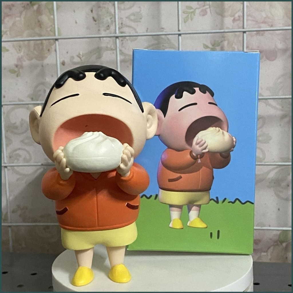 Lg Crayon Shin-chan Action Figure Nohara Shinnosuke กินซาลาเปาเปิดปาก ...