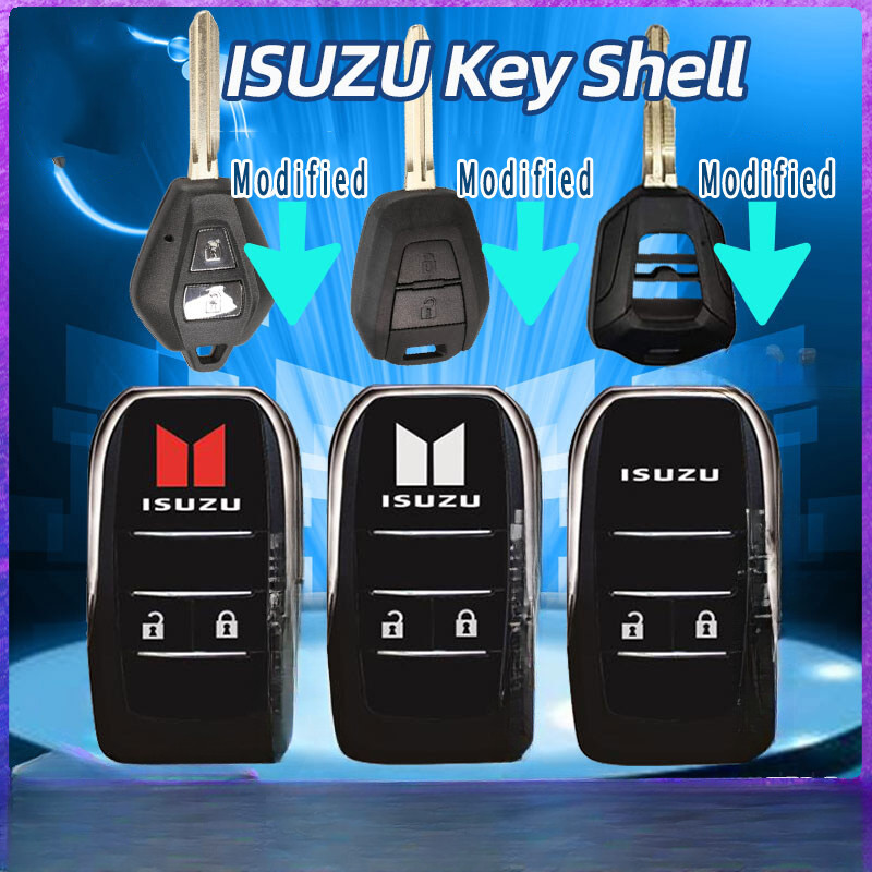 สําหรับ isuzu dmax mux Modified Flip Key Remote shell ฝาครอบทดแทน ...