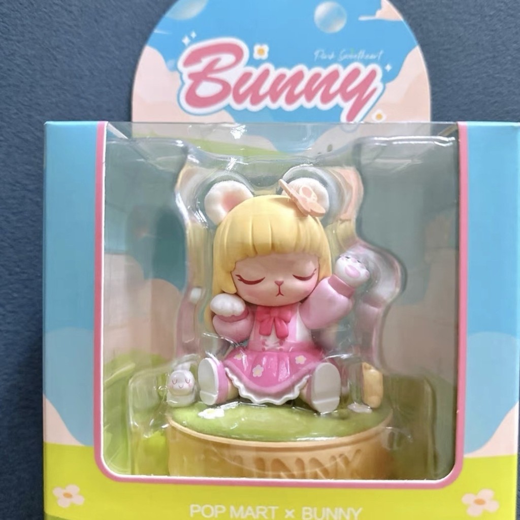 ของแท้ popmart Bubble Mart Bunny Pink Sweetheart Handmart Gift [ใหม่ ...