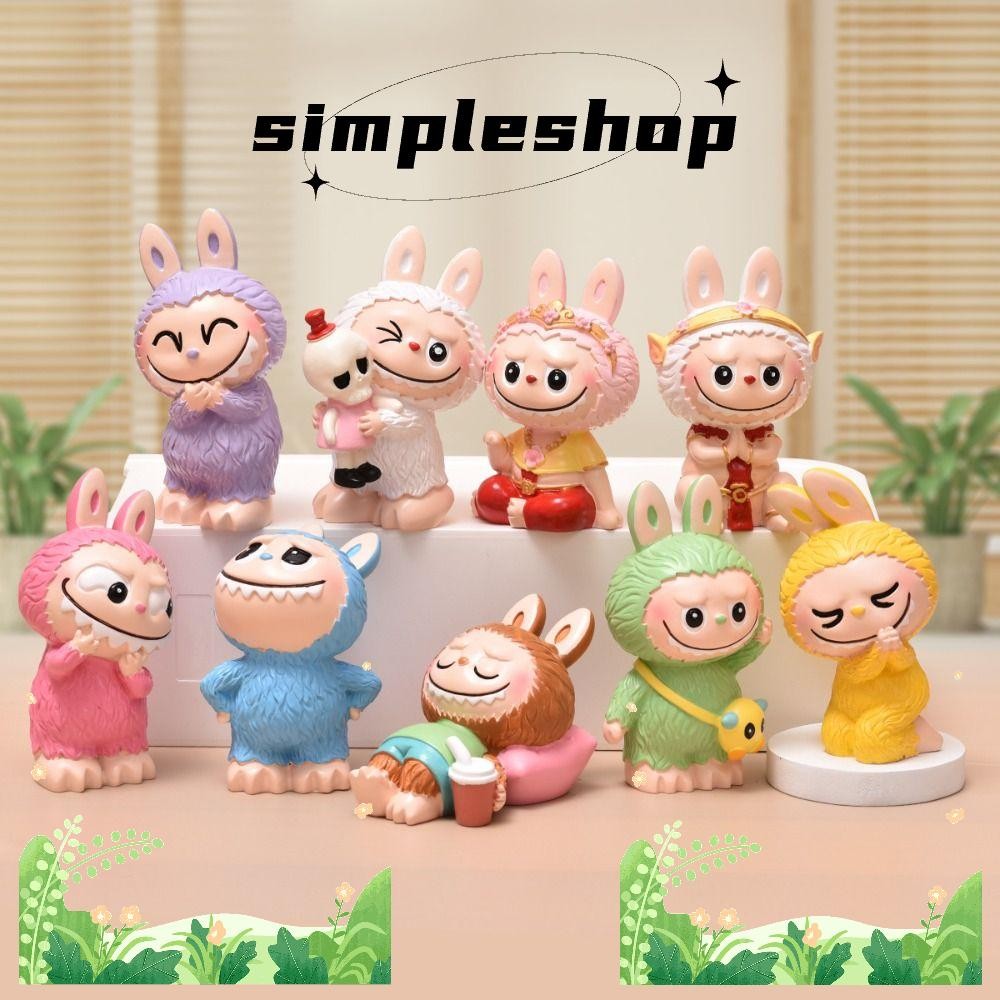 Simple labu กล่อง, Mini labubu ของขวัญวันเกิด labu ตุ๊กตา, แฟชั่นสัตว์ ...