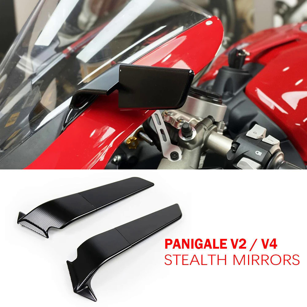 LQ For Ducati Panigale V2 955 V4 1100 2020-2023 Rearview Mirror Stealth ...