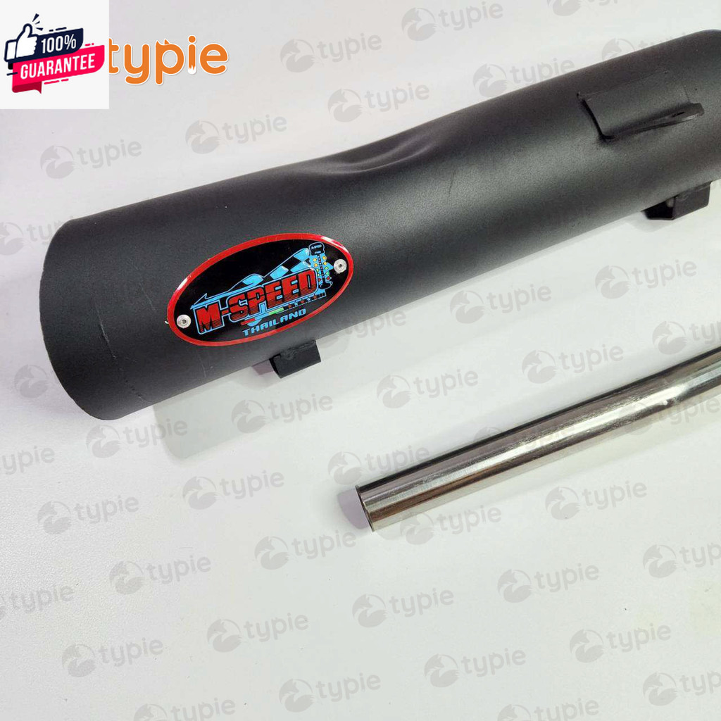 ท่อผ่าเวฟ100S MSPEED,M-SPEED ท่อผ่า ผ่าดัง เวฟ100S UBOX / เวฟ100S 2005 ...