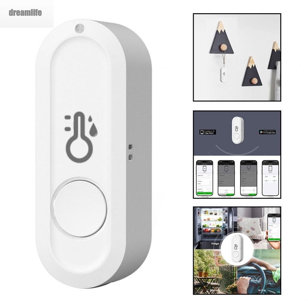 【Dreamlife Sale】Temperature Humidity Sensor with Smartphone Link for ...
