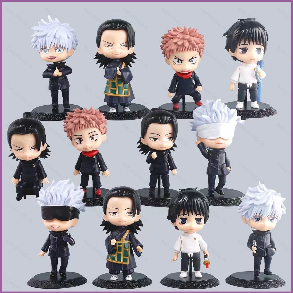 Yb 12pcs Jujutsu Kaisen Action Figure Itadori Yuji Fushiguro Megumi ...
