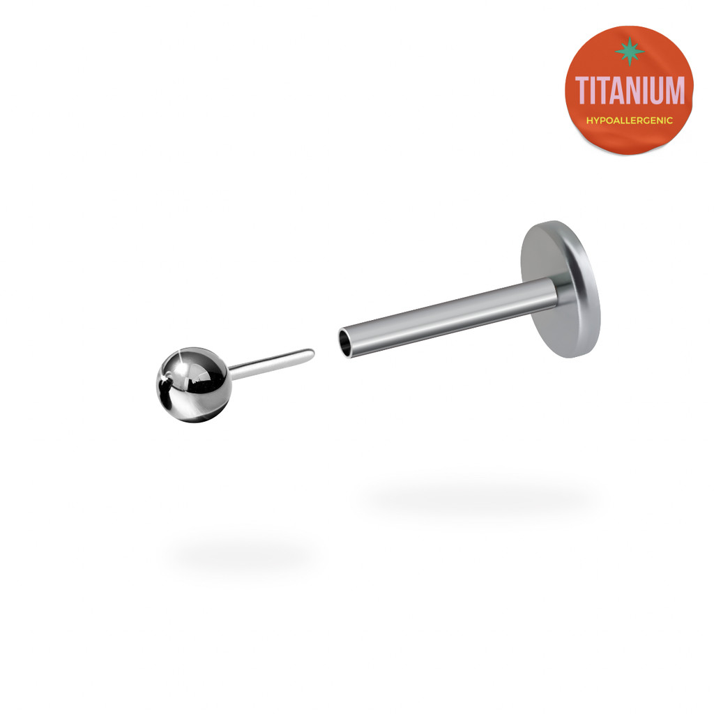 Classic Ball Flatback Earring (1ชิ้น) | Shopee Thailand