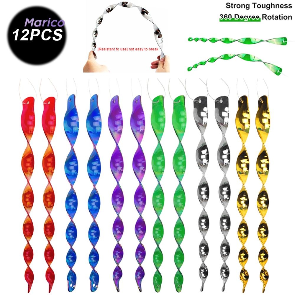 ทนทาน 12 ชิ้น Bird Repellent Stick Bird Damage Protection Garden ...