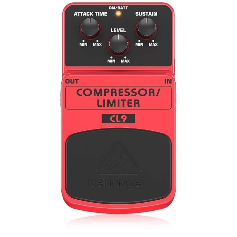 Behringer Guitar Effects Pedal Combo featuring Compressor/Limiter CL9 ...