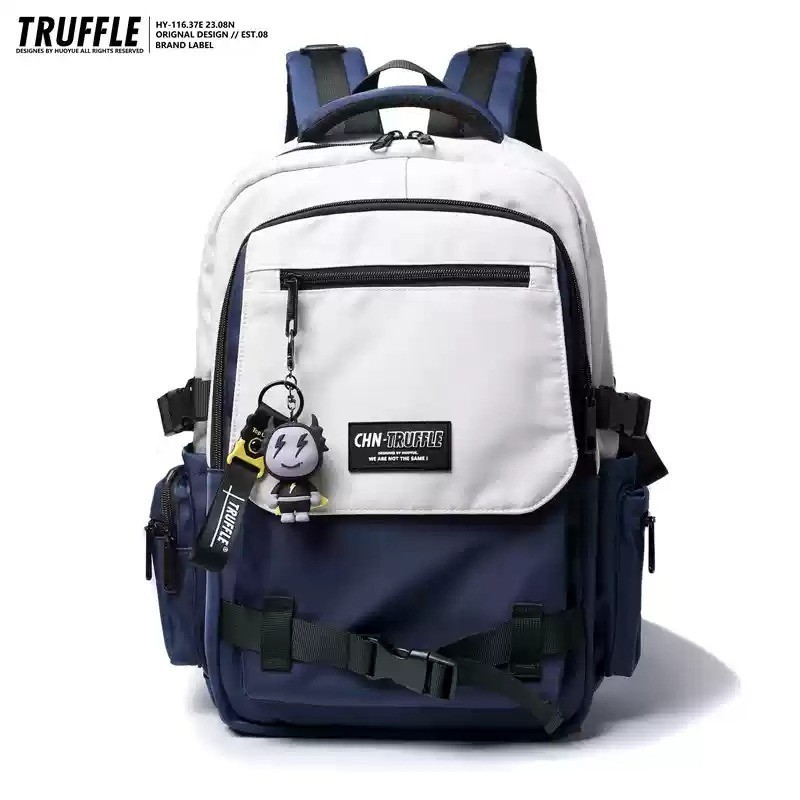 Truffle Backpack V.3 2024 ขนาด 43 cm. (Blue-Off White) กระเป๋าสำหรับ ...