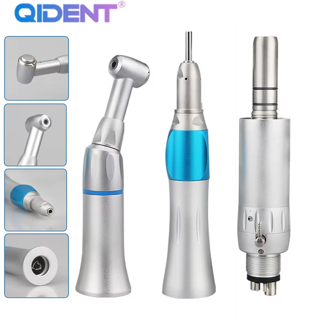ทันตกรรมความเร็วต่ํา Handpiece Dental Lab Contra Angle Straight ...