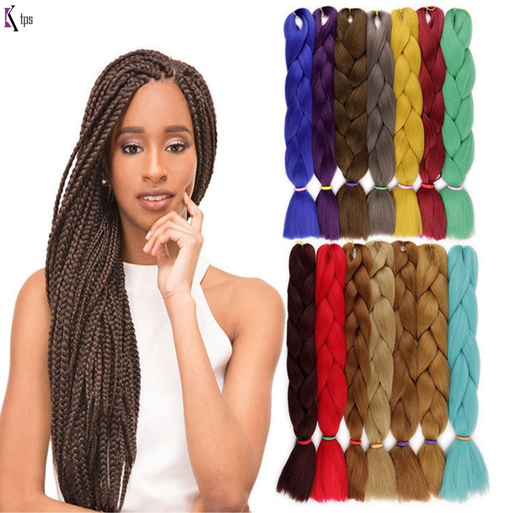 Jumbo Braiding Hair Fiber Dreadlocks ผมปลอมสำหรับแฟชั่นและHip-Hop ...