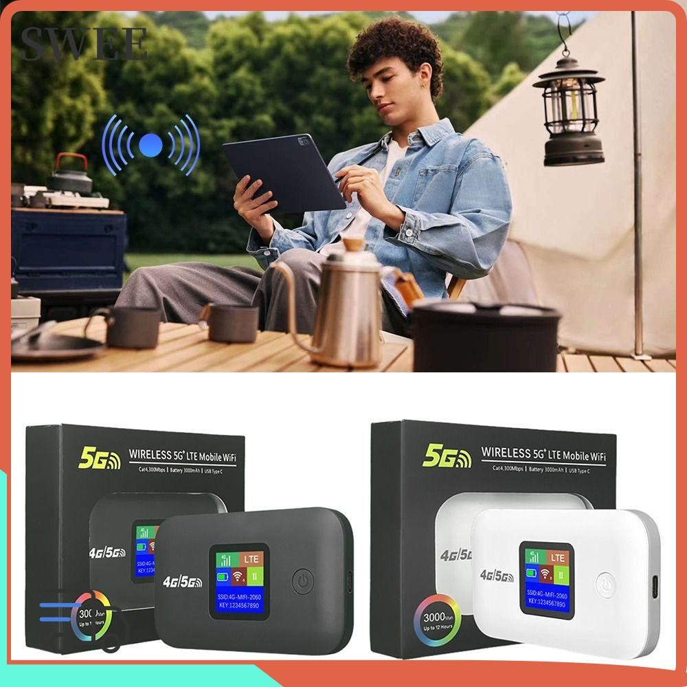 SWEE Pocket WiFi ใส่ซิม Wireless 3000mAh 4G Router SIM AIS True NT เรา ...