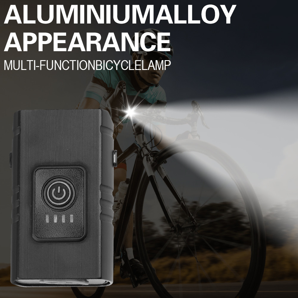 โคมไฟหน้าจักรยาน LED 10W 800LM, 6 โหมด, ชาร์จ USB, เหมาะสำหรับจักรยาน ...