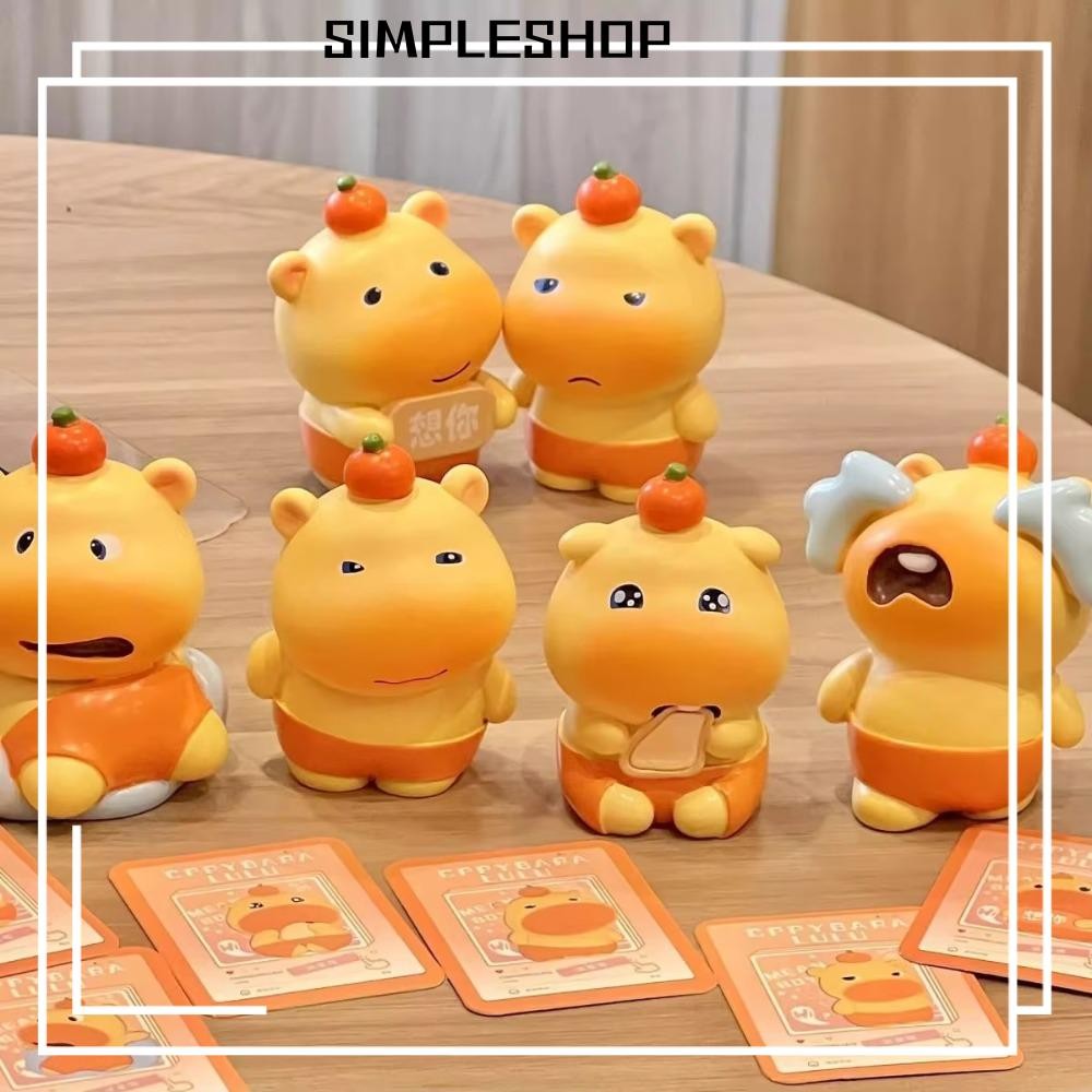 SIMPLESHOP ของเล่น, เรซิ่น Lulu Capybara Box, ของขวัญเครื่องประดับขนาดเล็ก | Shopee Thailand