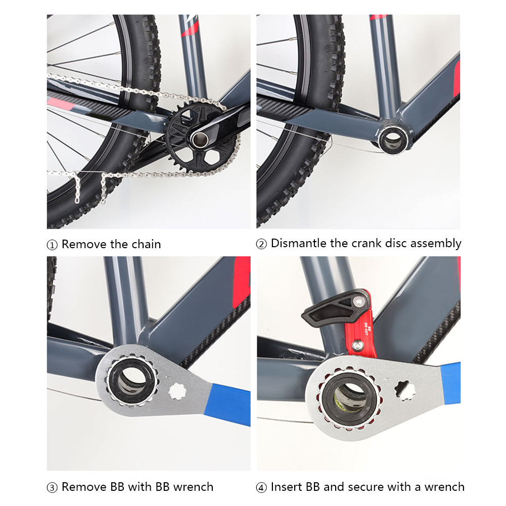 คู่มือโซ่จักรยาน ISCG 03/05 สำหรับ MTB ขนาด 30-40T ติดตั้งง่าย | Shopee ...