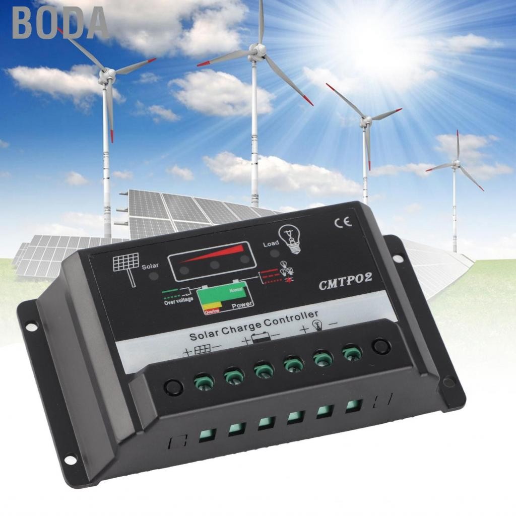Boda Boda-th Huairdum Solar Charge Controller ความปลอดภัยแบบพกพา 30A 12 ...