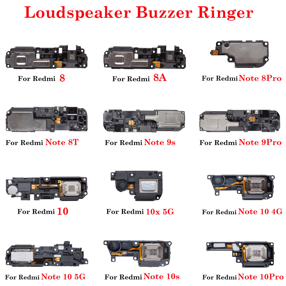1 ชิ้นลําโพงสําหรับ Xiaomi Redmi 8 8A 10 10X หมายเหตุ 8 8T 9 9s 10 Pro ...