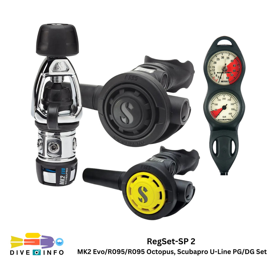 SCUBAPRO - MK2 Evo/R095 (ยกชุด พร้อม Octo และ SPG) | Shopee Thailand