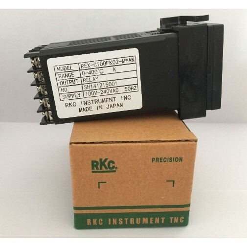 ใน กทม เครื่องควบคุมอุณหภูมิ RKC PID ดิจิทัลคู่ REX-C100 พร้อมเทอร์โม ...