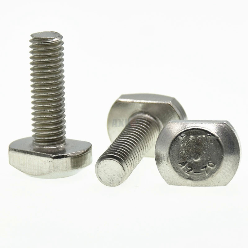 M5 M6 M8 M10 stainless steel T Shape Punch Milling Machine Screw Threaded Rod Clamping Cap Bolt ...