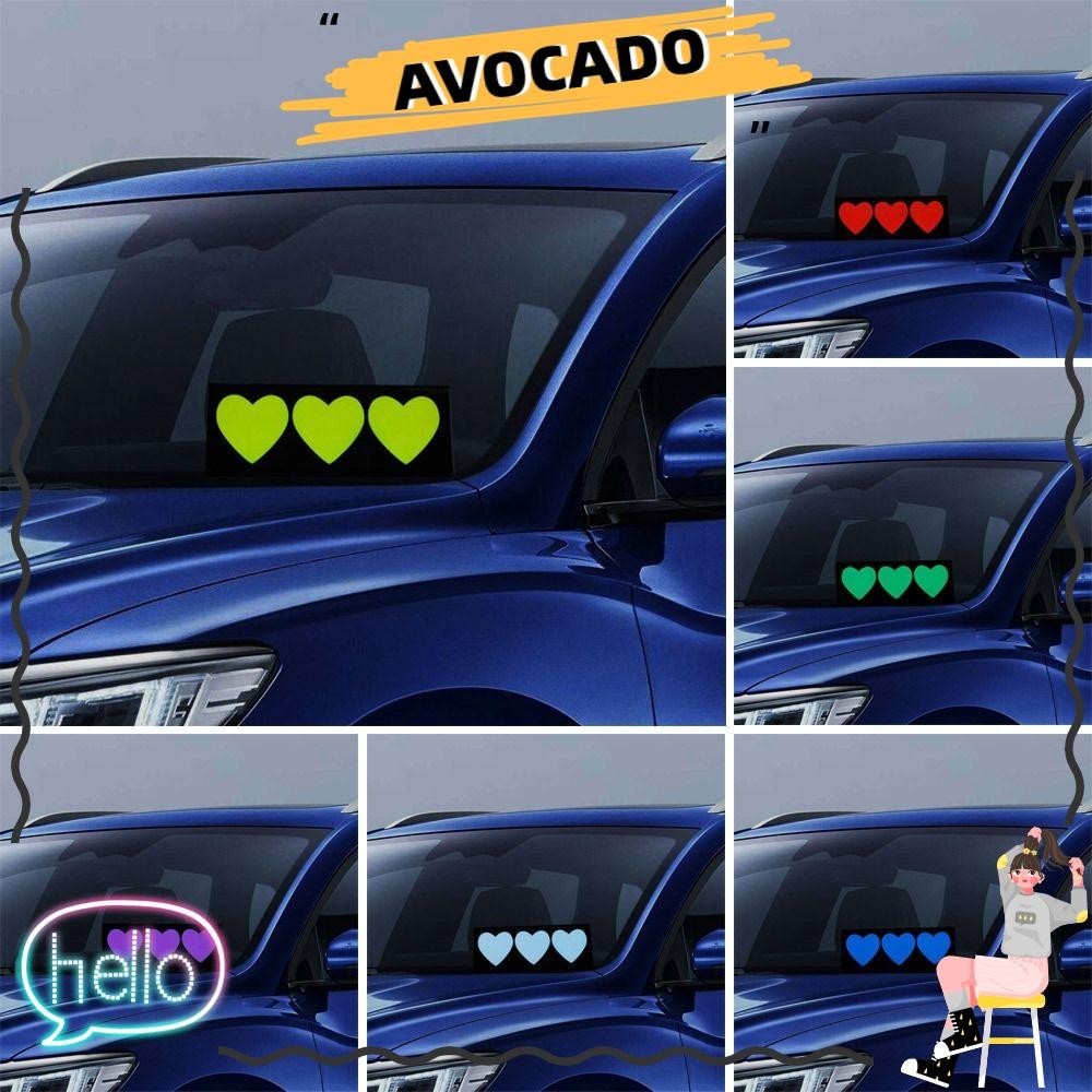 Avocar LED สติ๊กเกอร์ติดรถยนต์ สติ๊กเกอร์ตกแต่งรถยนต์ สติ๊กเกอร์ติด ...
