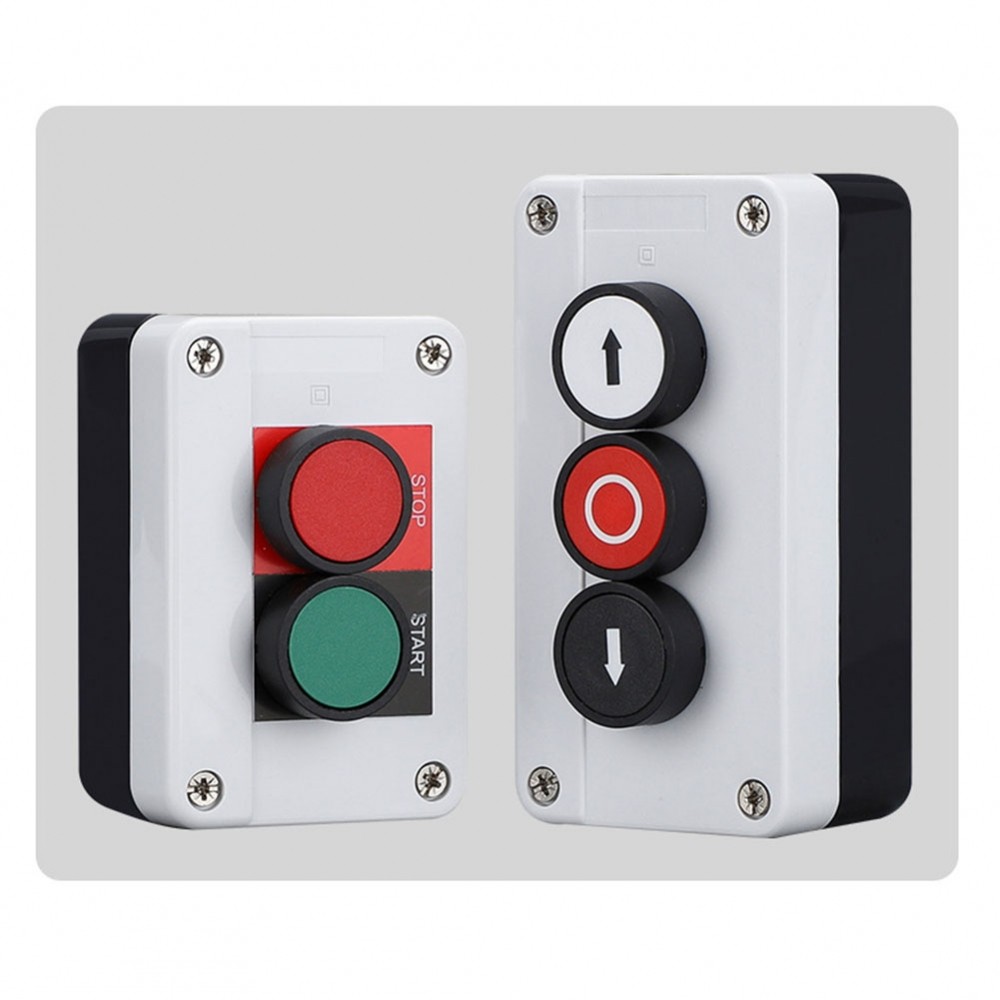 Power Control Box High Safety Switch M20 Knockout Hole For Industrial ...