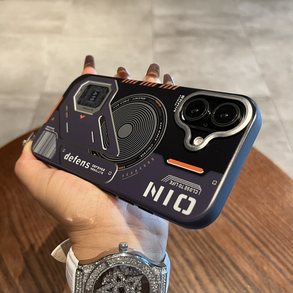 ใหม่ 16 Pro Max กันกระแทก matte เคสโทรศัพท์แม่เหล็กสําหรับ iPhone 15 ...