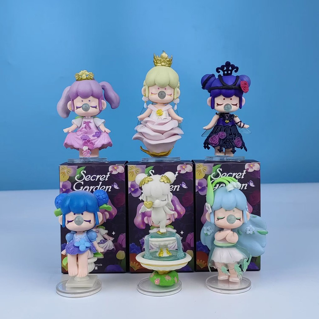 Popmart Nanci Nanci Secret Garden Series รูปอินเทรนด์เล่นของขวัญตุ๊กตา ...