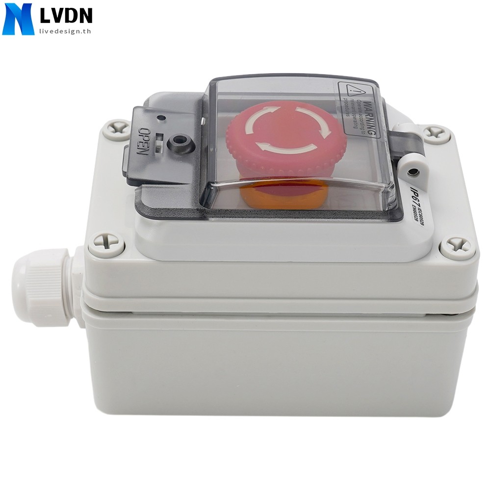 สวิตช์ Estop พร้อมกล่อง e-Stop Box Stop Push Button Switch พร้อมกล่องอุปกรณ์เสริมคุณภาพสูง ...