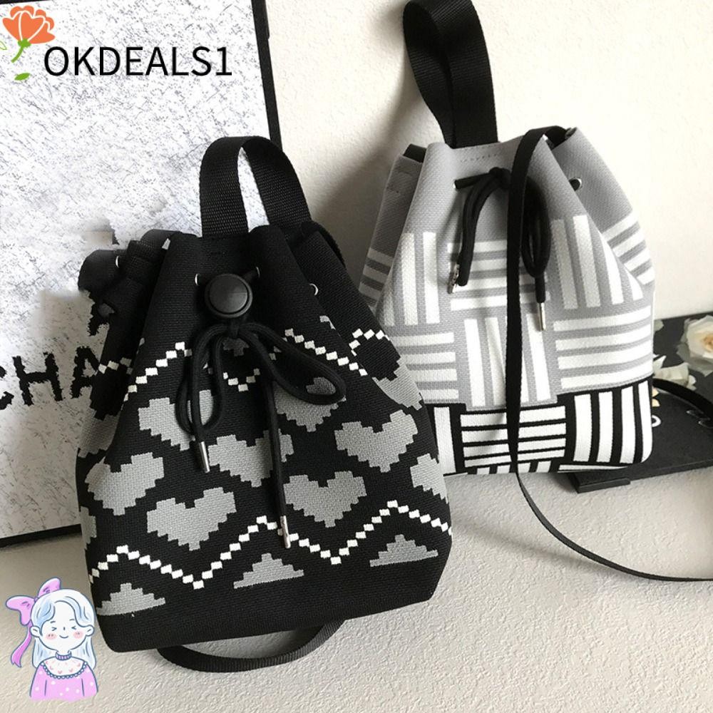 Dealshop Knot Wrist Bag, Open Drawstring High-capacity Drawstring ...