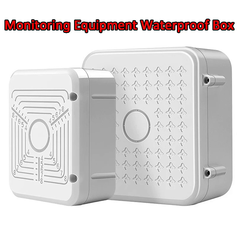 Waterproof Junction Box CCTV Camera Video Hidden Wire Box Power Supply ...