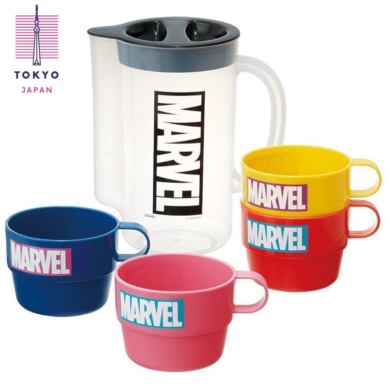 [From Japan]Marvel Stacking Cup Set with Case | Shopee Thailand