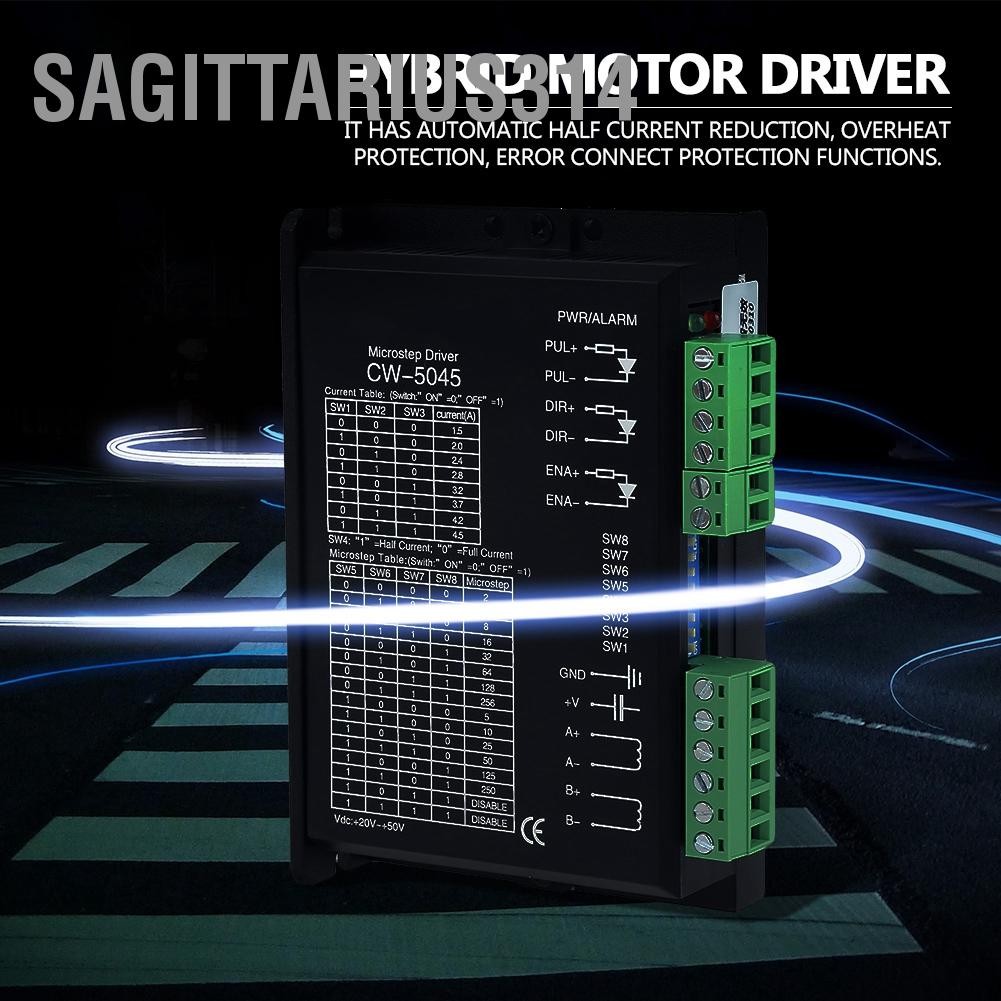 Sagittarius314 1 ชิ้น Stepper Motor Microstep Driver CW-5045 4.5A 24V ...